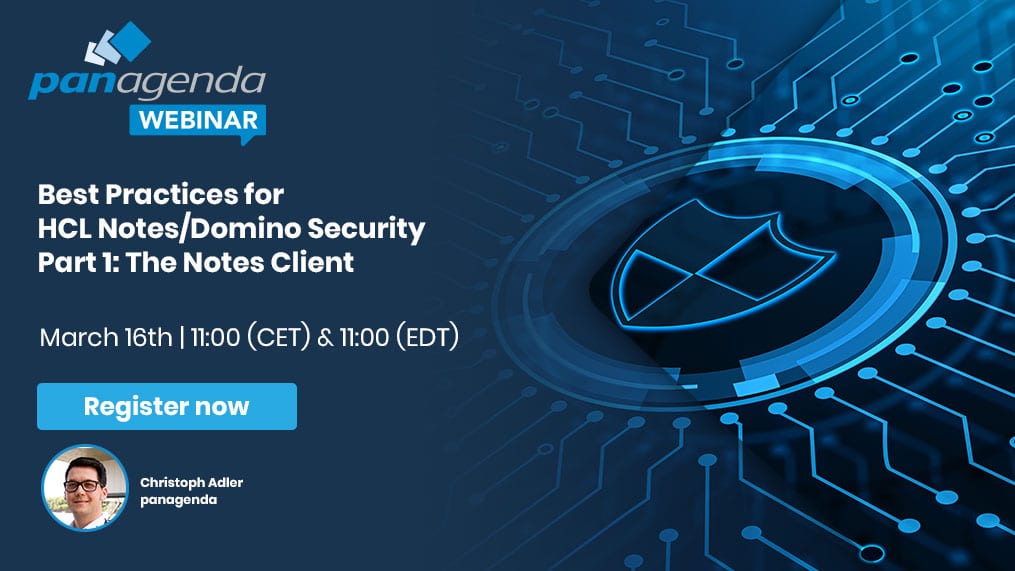 Best Practices for HCL Notes/Domino Security Part 1: The Notes Client ...